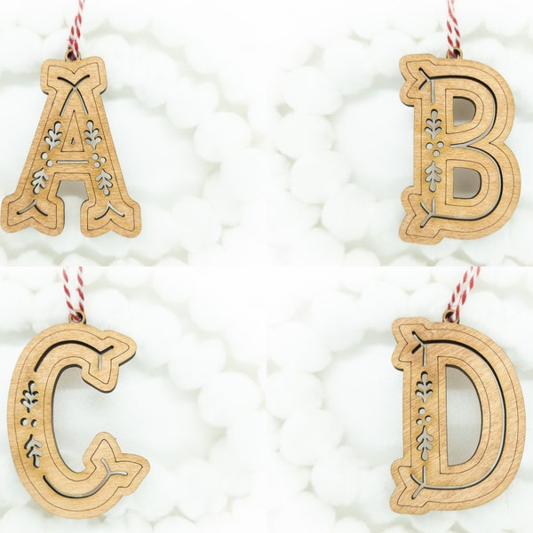 Stocking Initial - Etsy