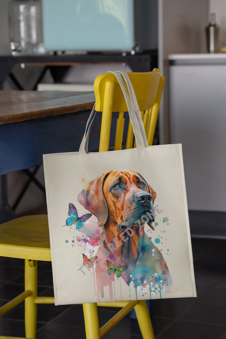 Rhodesian Ridgeback Watercolor Digital Art, Rhodesian Ridgeback Clipart ...