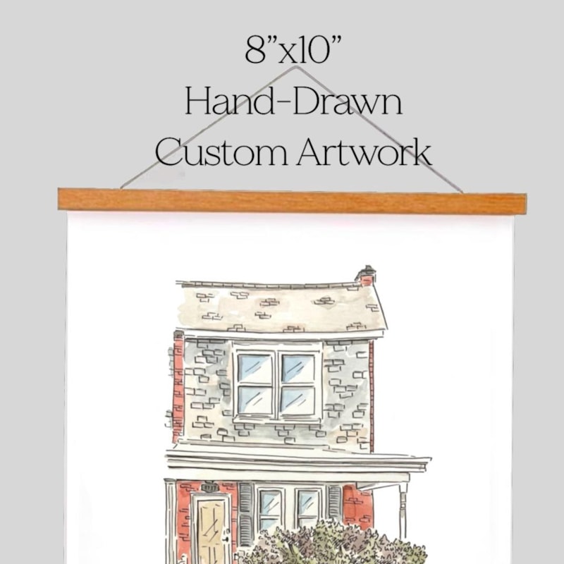 House Line Pen - Etsy