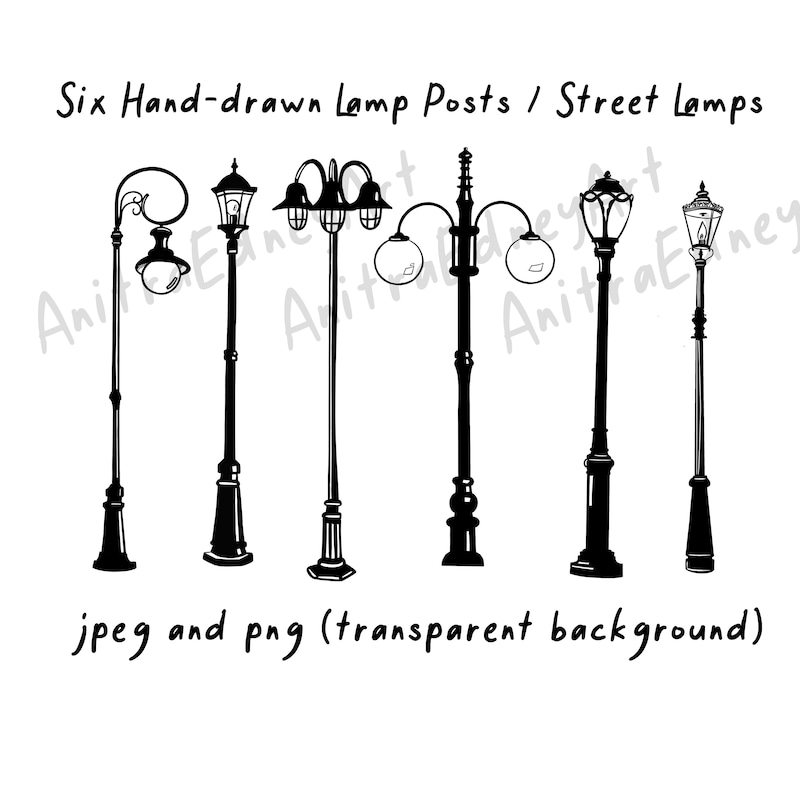 Paris Street Lamps - Etsy