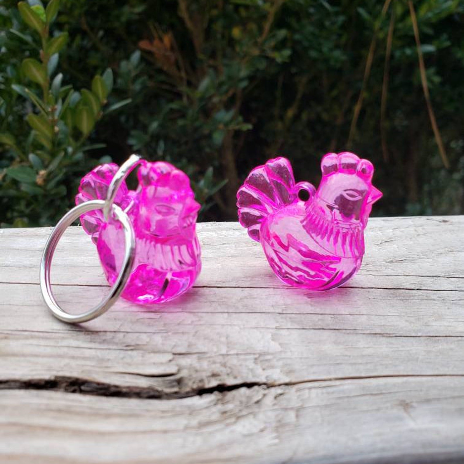 Chicken Keyring for Women, Zipper Pull Charm, Farm Gifts for Kids ...