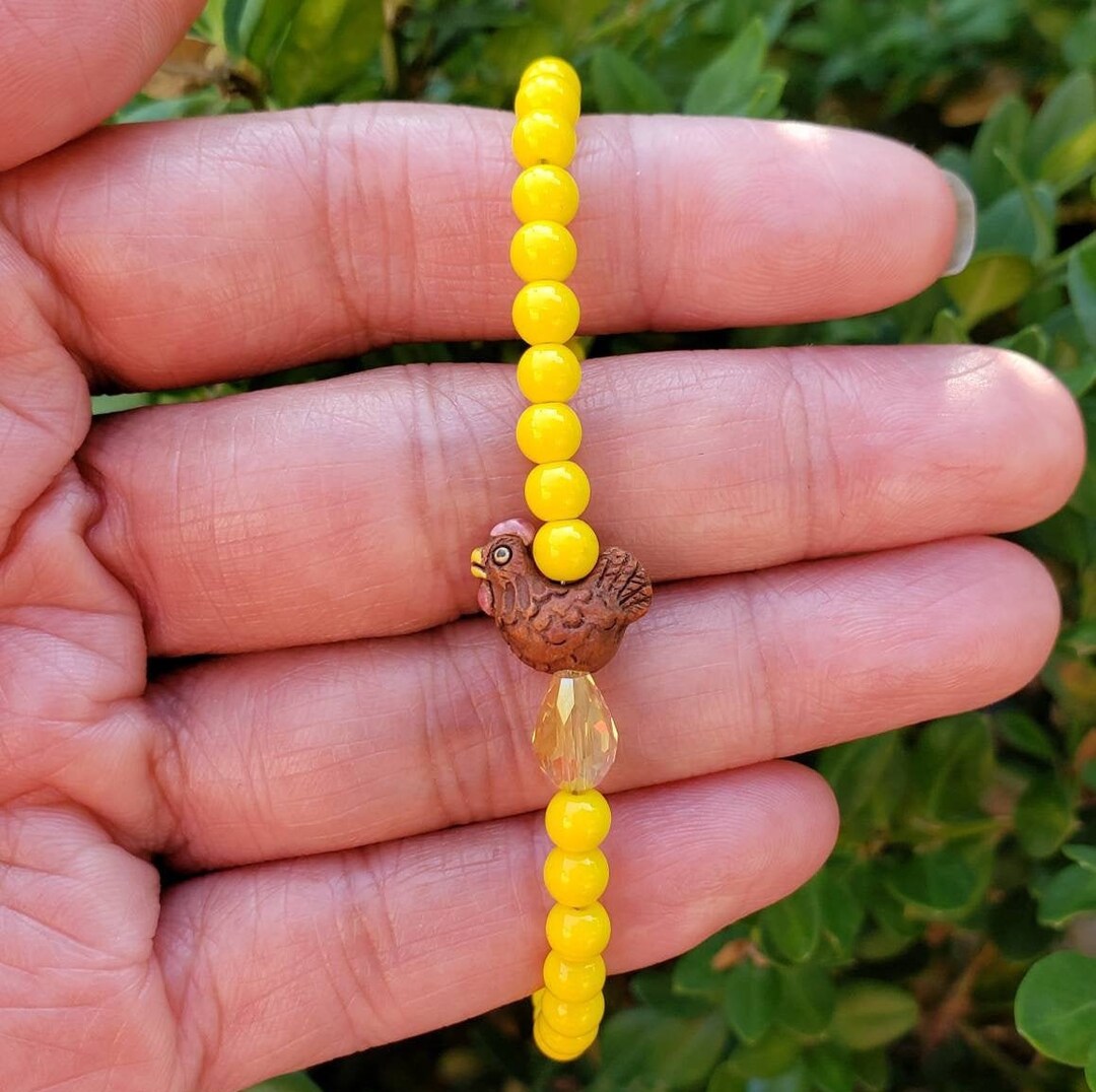 Chicken Bracelet, Chicken Party Gift, Animal Lover Gift, Chicken ...