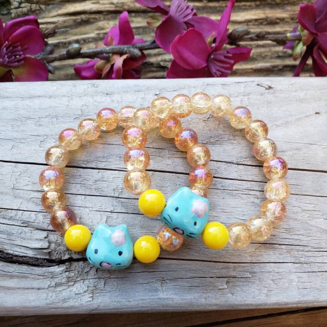 Twin Girl Bracelets, Mom and Twin Gifts, Triplet Bracelets, Birthday ...