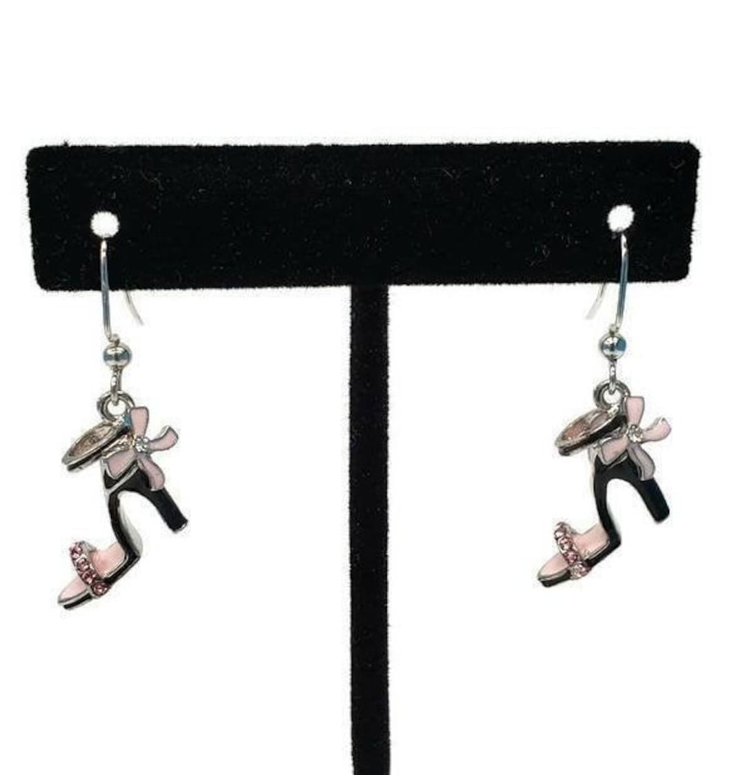 Shoe Earrings, Boss Earrings, High Heel Shoe Earrings, Shoe Lover Gift ...