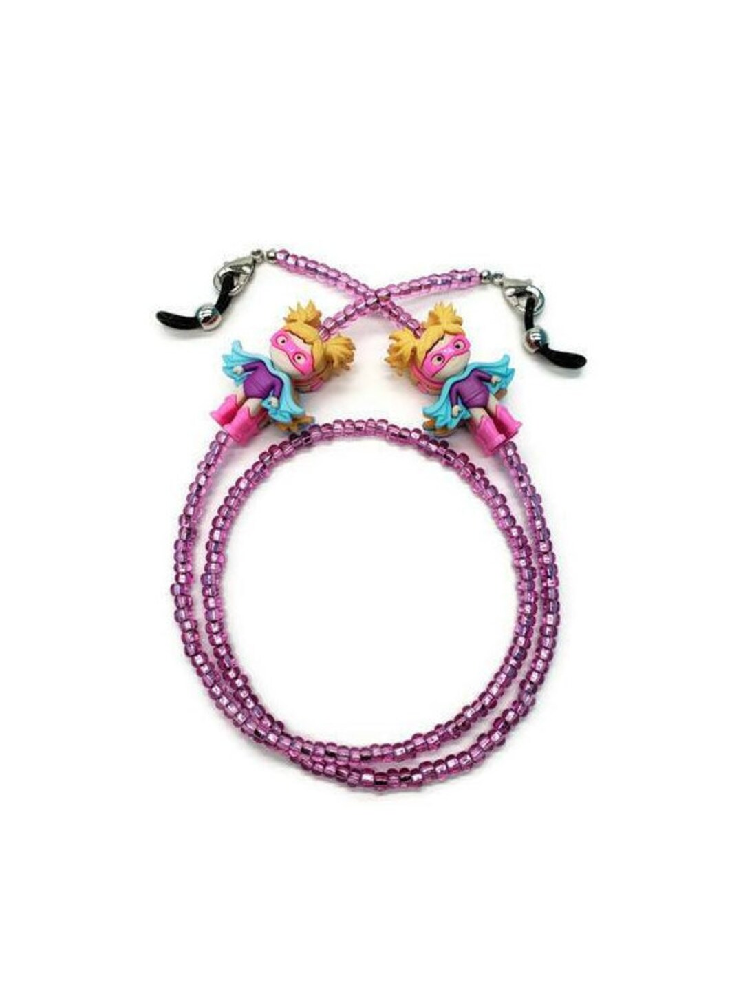 Pink Eyeglass Chain, Superhero Gifts for Girls, Birthday Present, Back ...