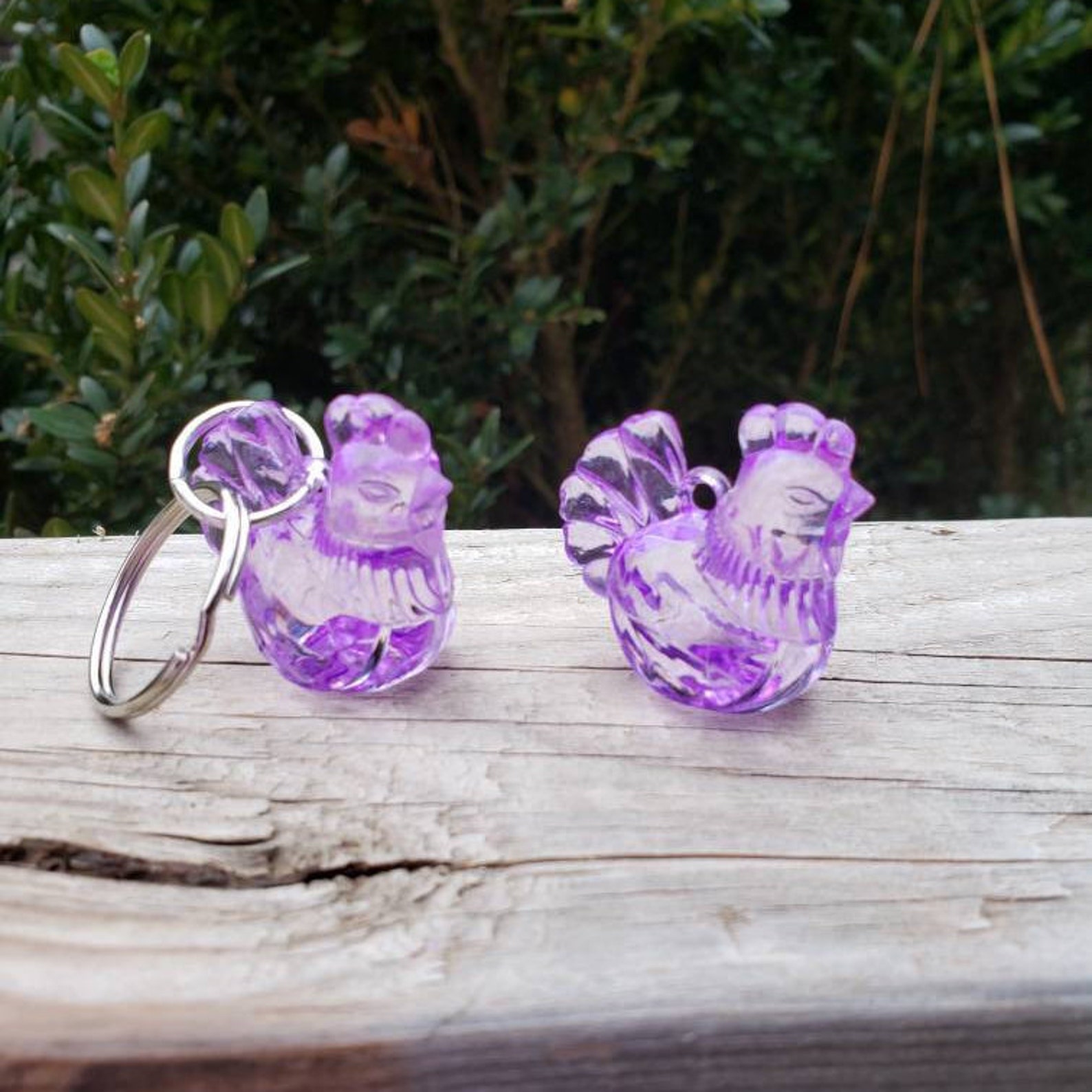 Chicken Keyring for Women, Zipper Pull Charm, Farm Gifts for Kids ...