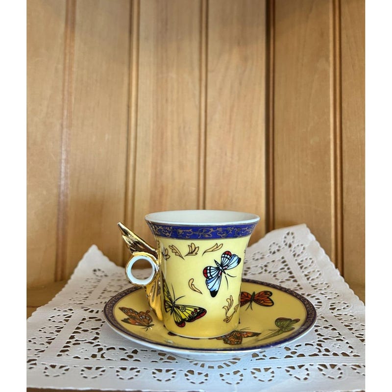 Butterfly Tea Cups - Etsy