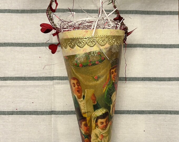 Dresden Star Victorian Paper Cone Ornament Charles Dickens Christmas - Etsy
