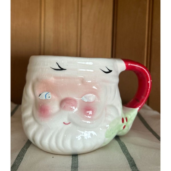 Winking Santa Mugs - Etsy