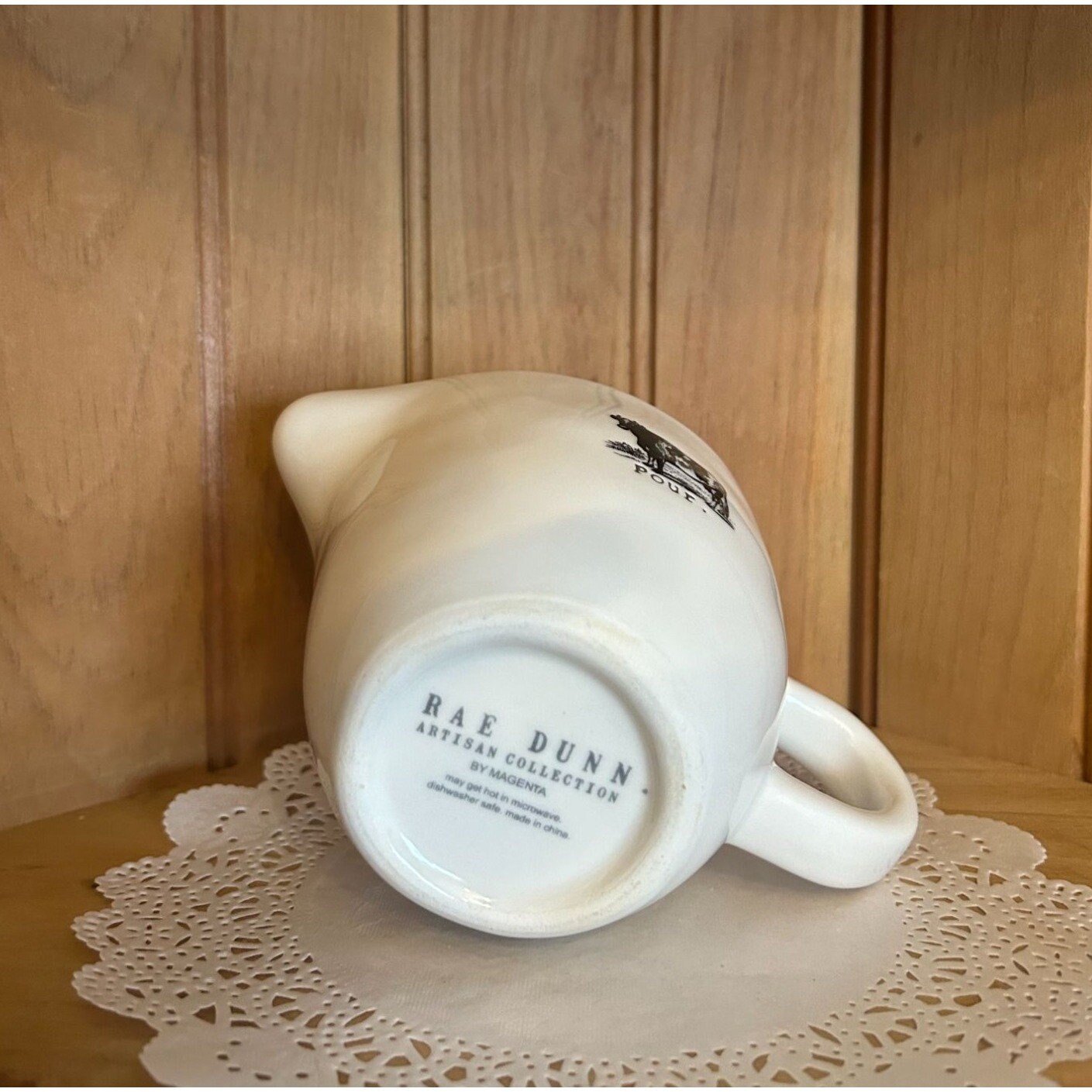 Vintage Rae Dunn Magenta Artisan Collection Pour Cow Farm Animal ...