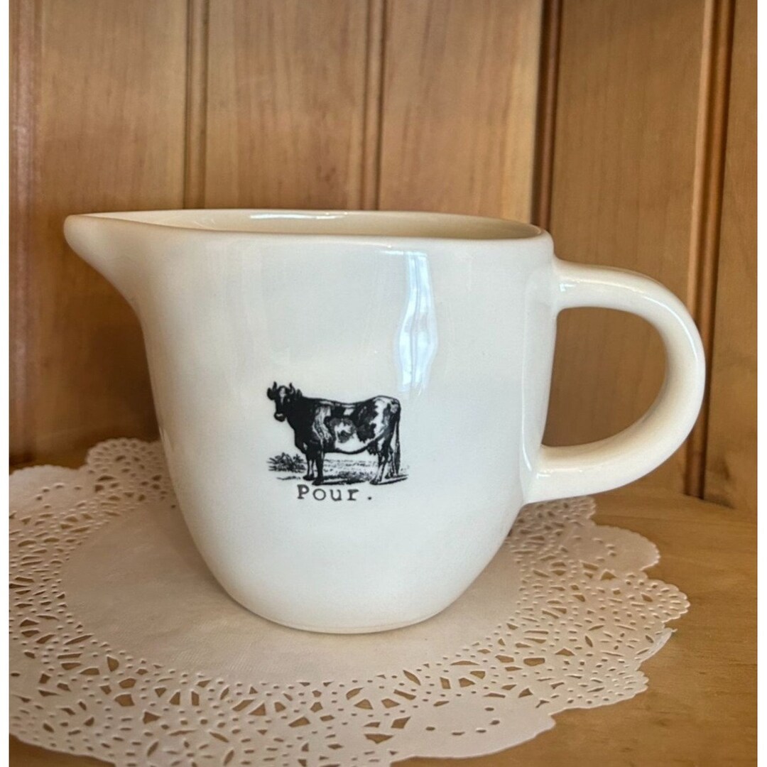 Vintage Rae Dunn Magenta Artisan Collection Pour Cow Farm Animal ...