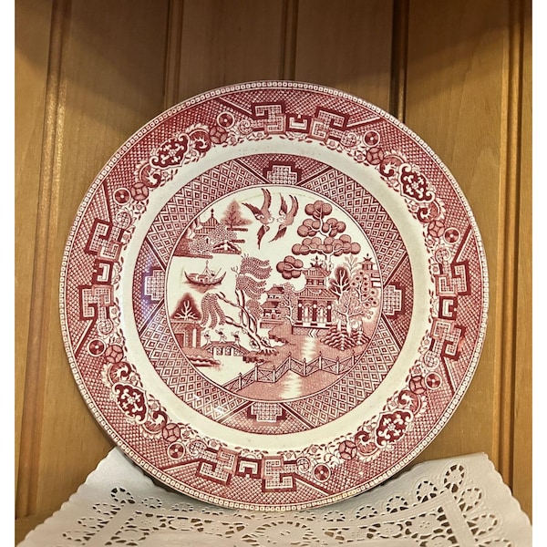 Willow Pattern Plate - Etsy