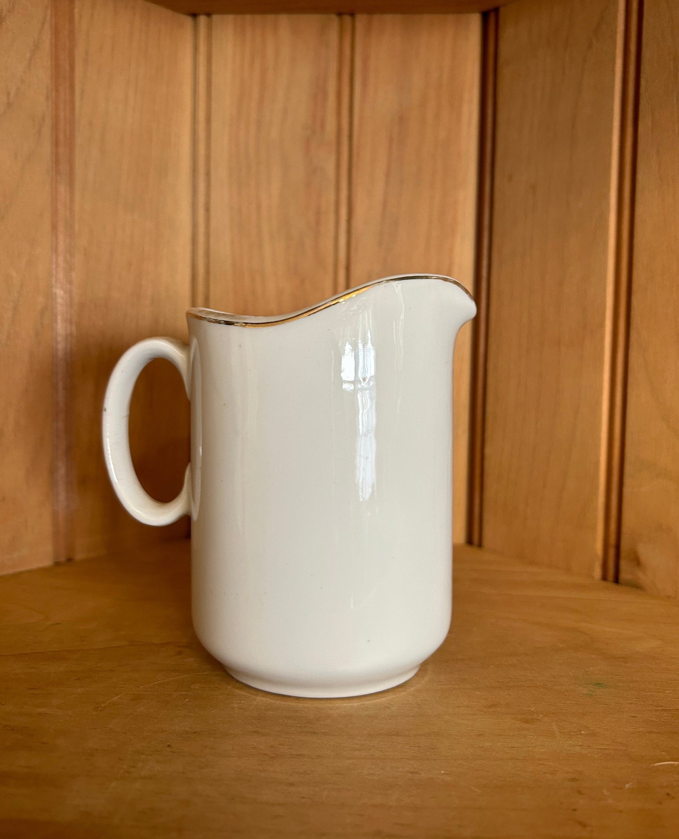 Vintage Guest Bedside Table Water Pitcher Welcome Greeting - Etsy