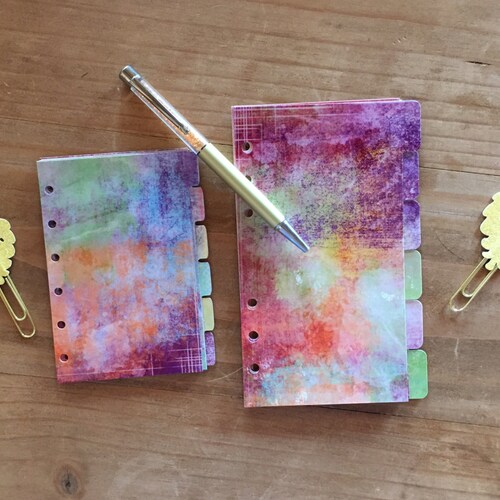 Shabby Autumn Planner Dividers. Fall Dividers Available in | Etsy