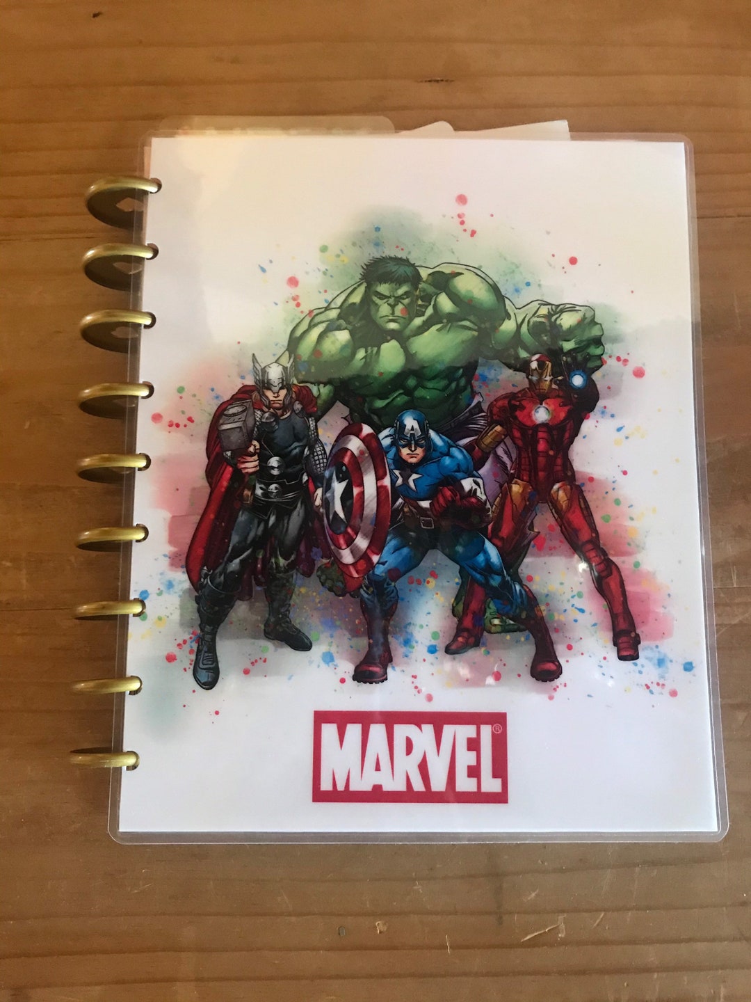 Marvel Superhero Planner Covers. Mini and Classic Happy Planner Covers ...