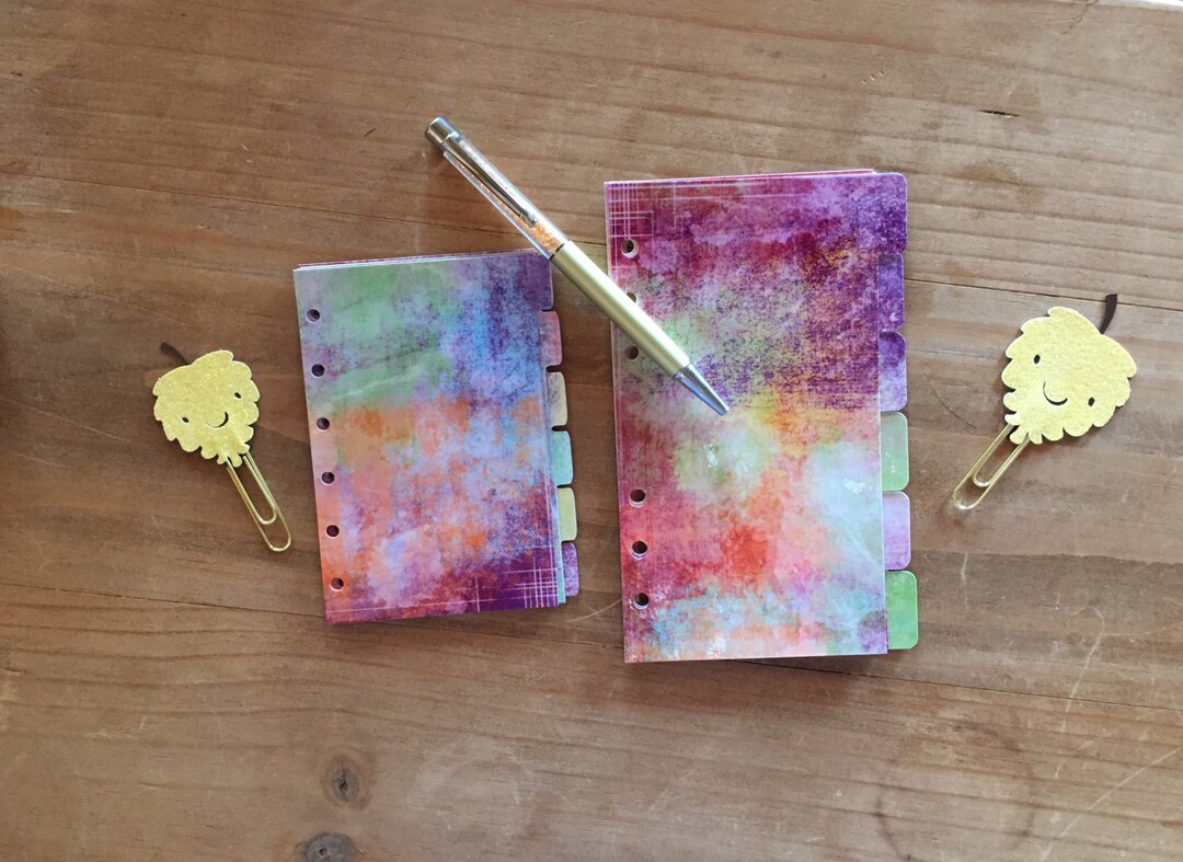 Shabby Autumn Planner Dividers. Fall Dividers Available in Pocket ...