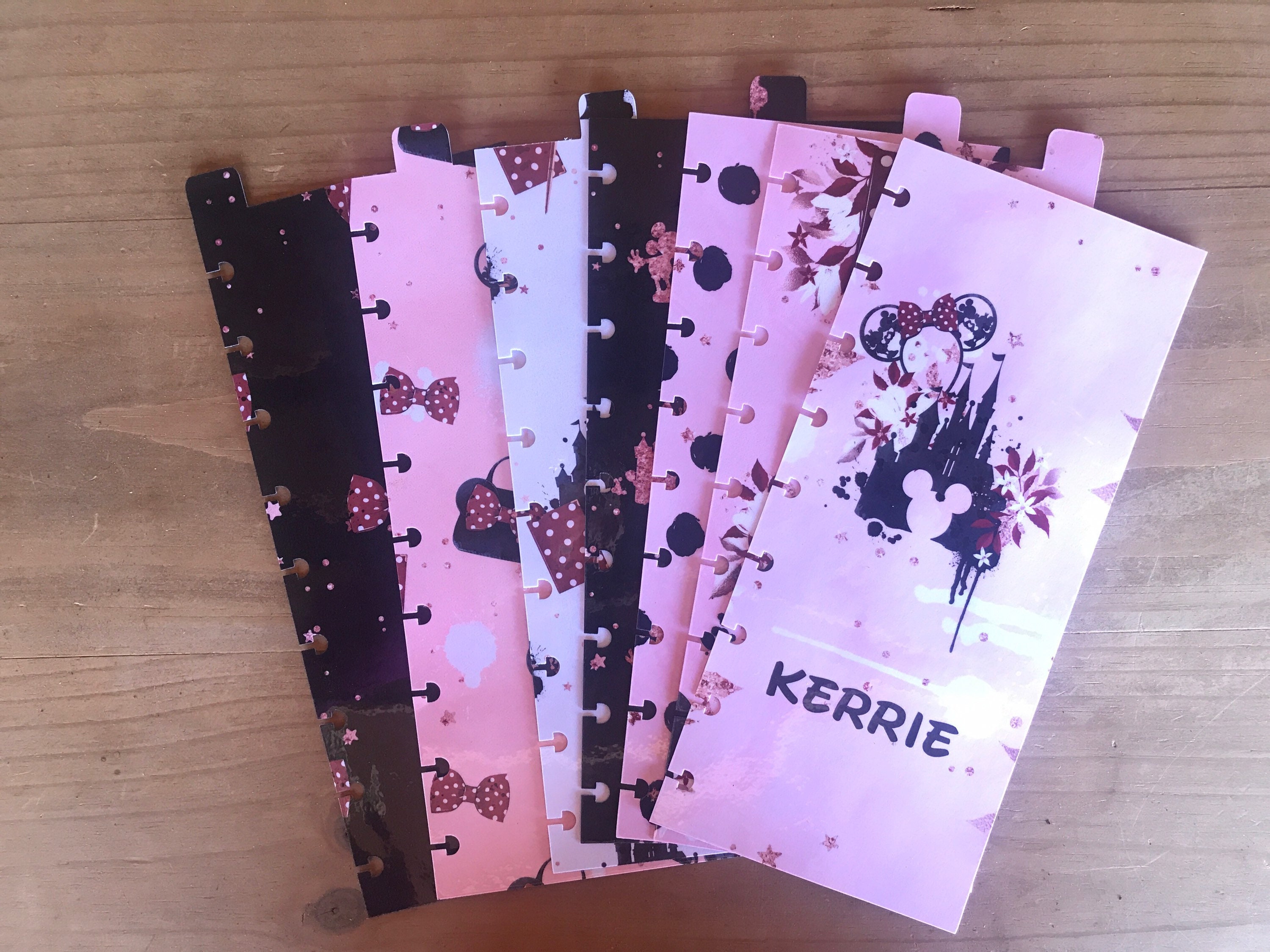 Disney Minnie Mouse Planner Dividers. Available for Pocket, Personal ...