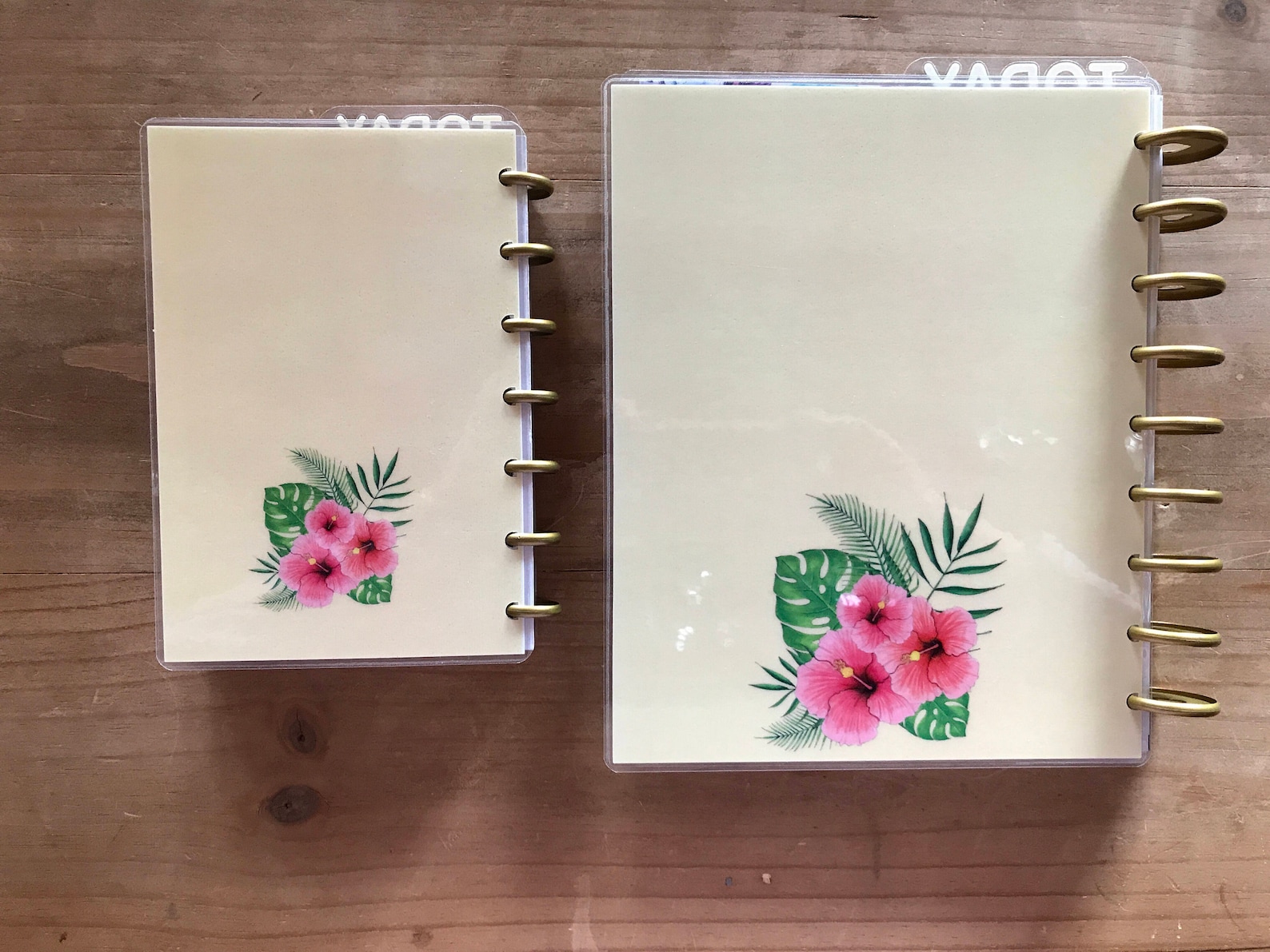 Summer, Tropical Happy Planner Covers. Beach, Pineapple, Girl, Floral ...