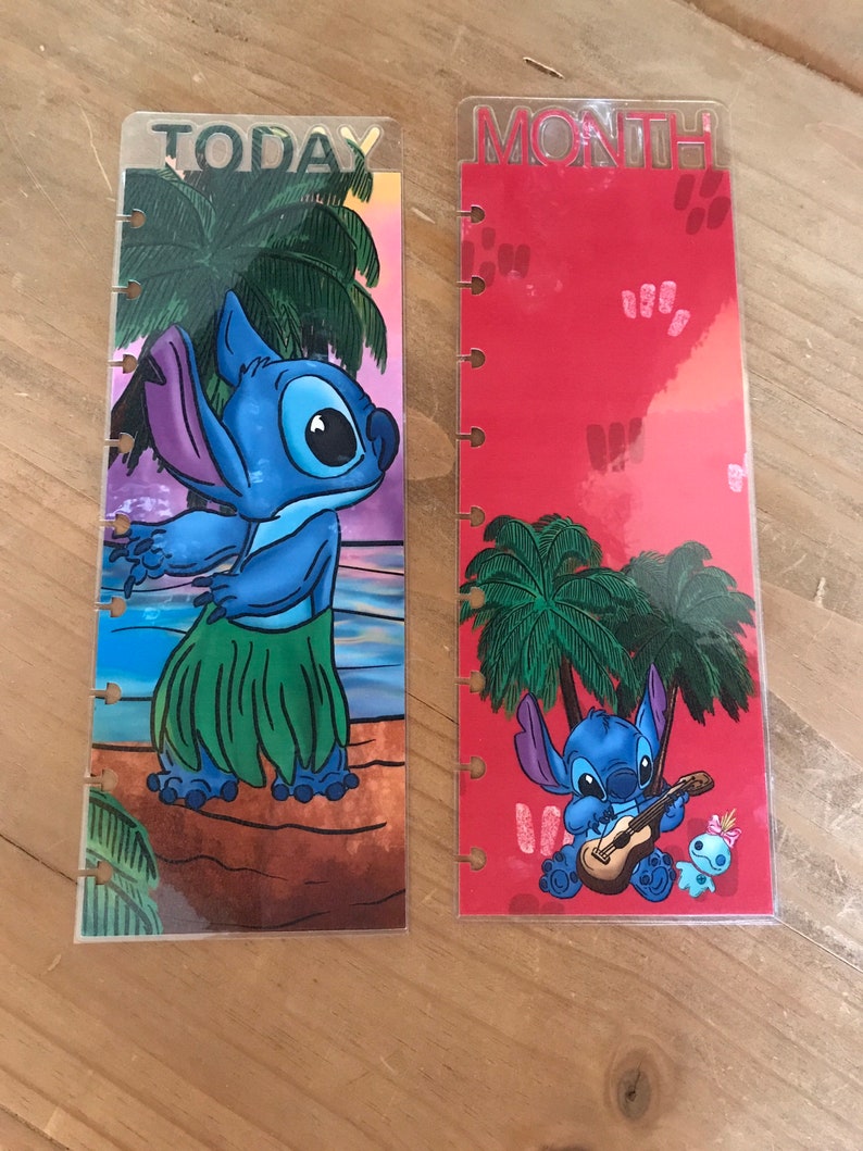 Disney Pagemarker Lilo and Stitch. Planner Bookmark Page - Etsy Denmark