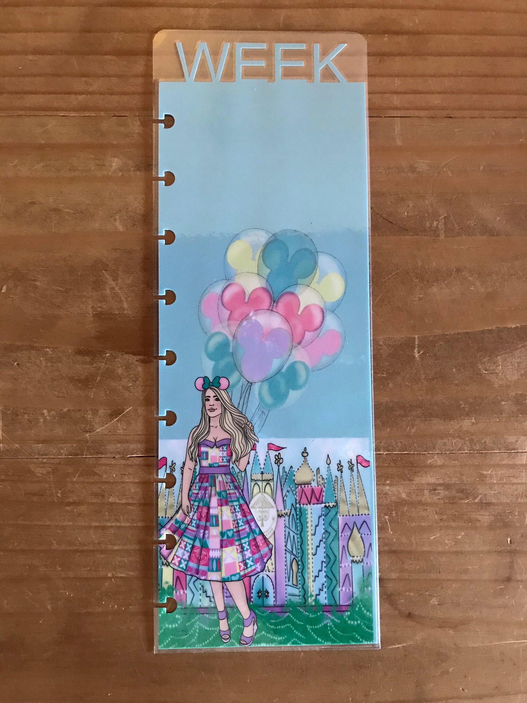 Classic Happy planner covers. Its a small world theme. Mini | Etsy