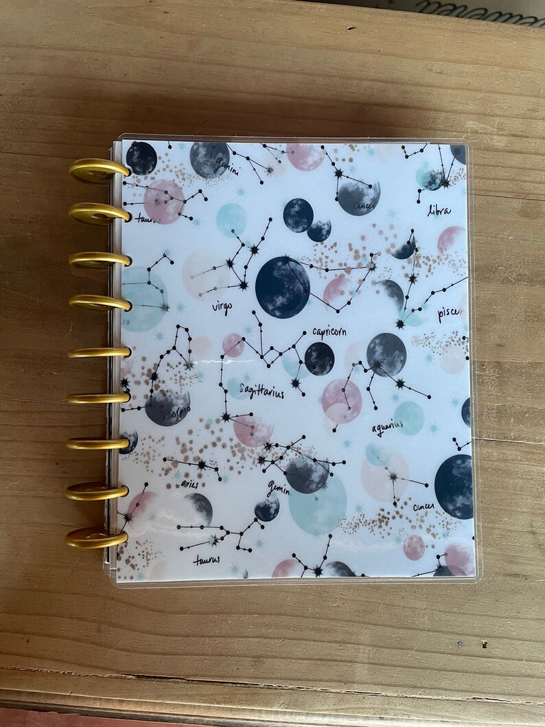 Zodiac Planner Covers. Mini and Classic Happy Planner Covers. Cute ...
