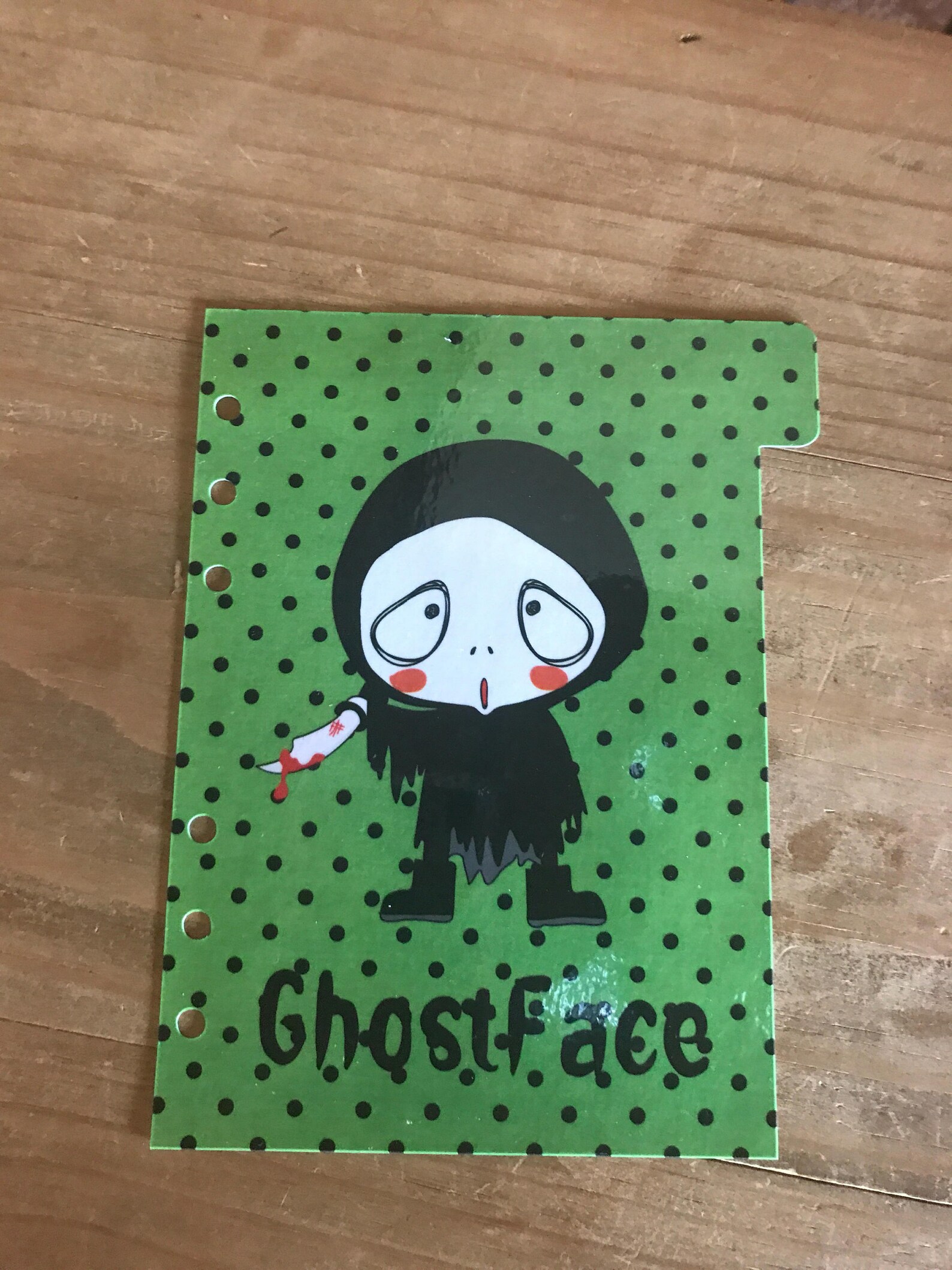 Horror Film Halloween Themed Planner Dividers. Each Divider - Etsy UK