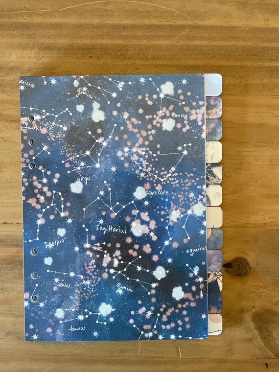 Celestial Planner Dividers. Available for Pocket Personal - Etsy