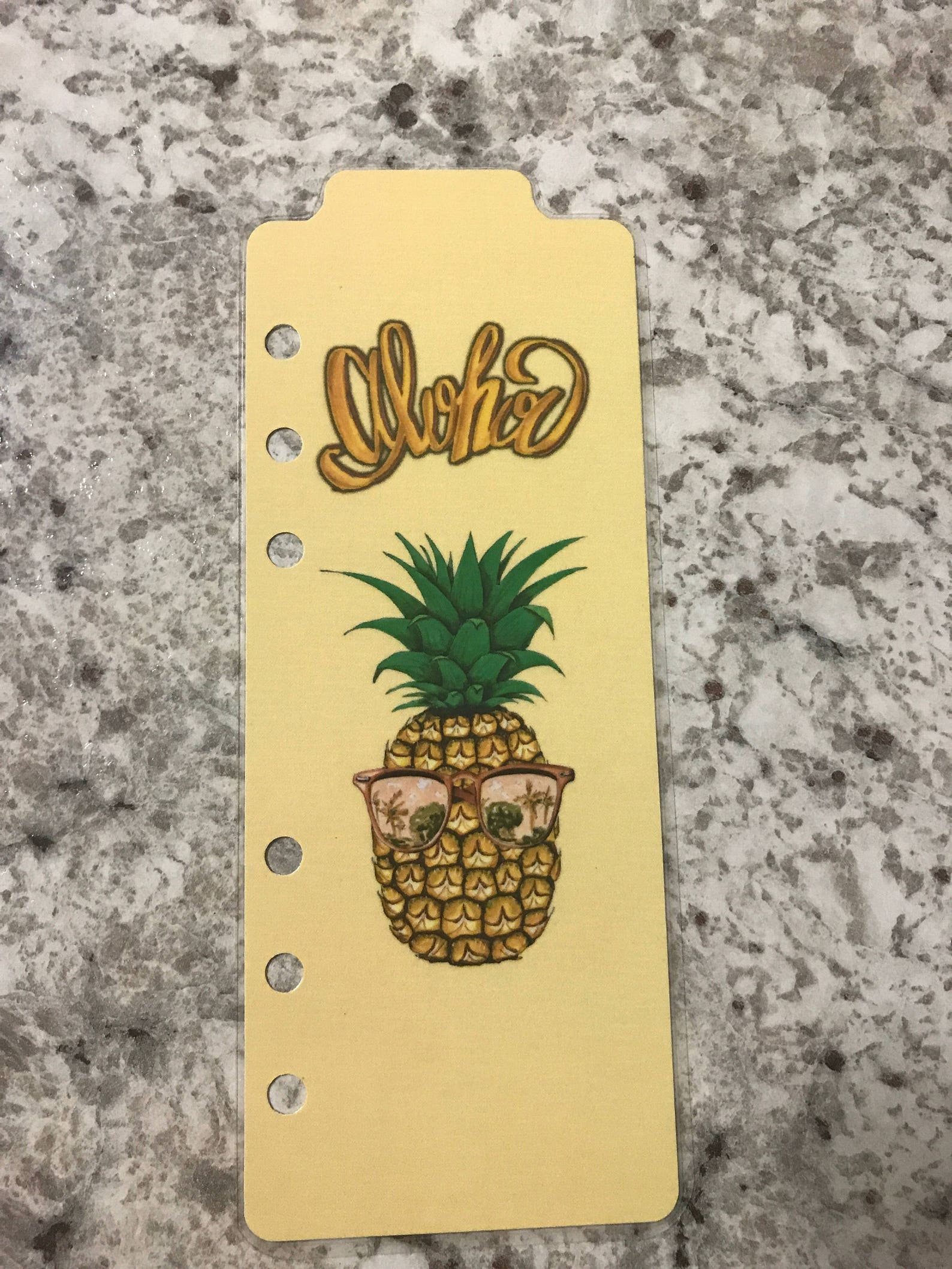 Tropical Summer Planner Dividers. Dashboard Plus 6 Tabbed | Etsy