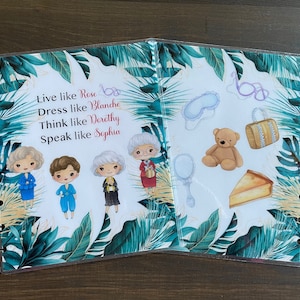 Golden Girls Happy Planner Cover, Front and Back. Dashboard, Happy ...