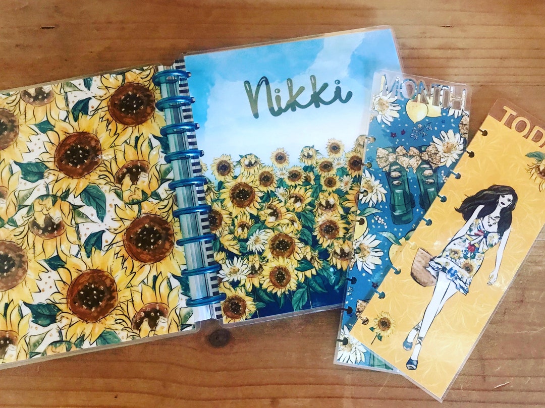 Summer Sunflower Happy Planner Cover Available for Mini and Classic ...
