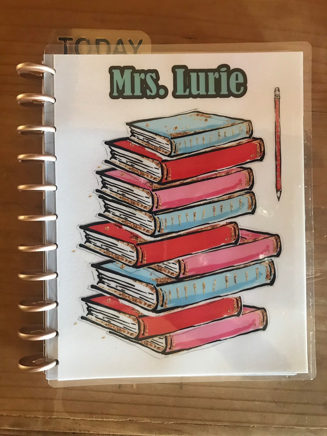Teacher Happy Planner Covers. School Theme. Mini Happy Planner Covers ...