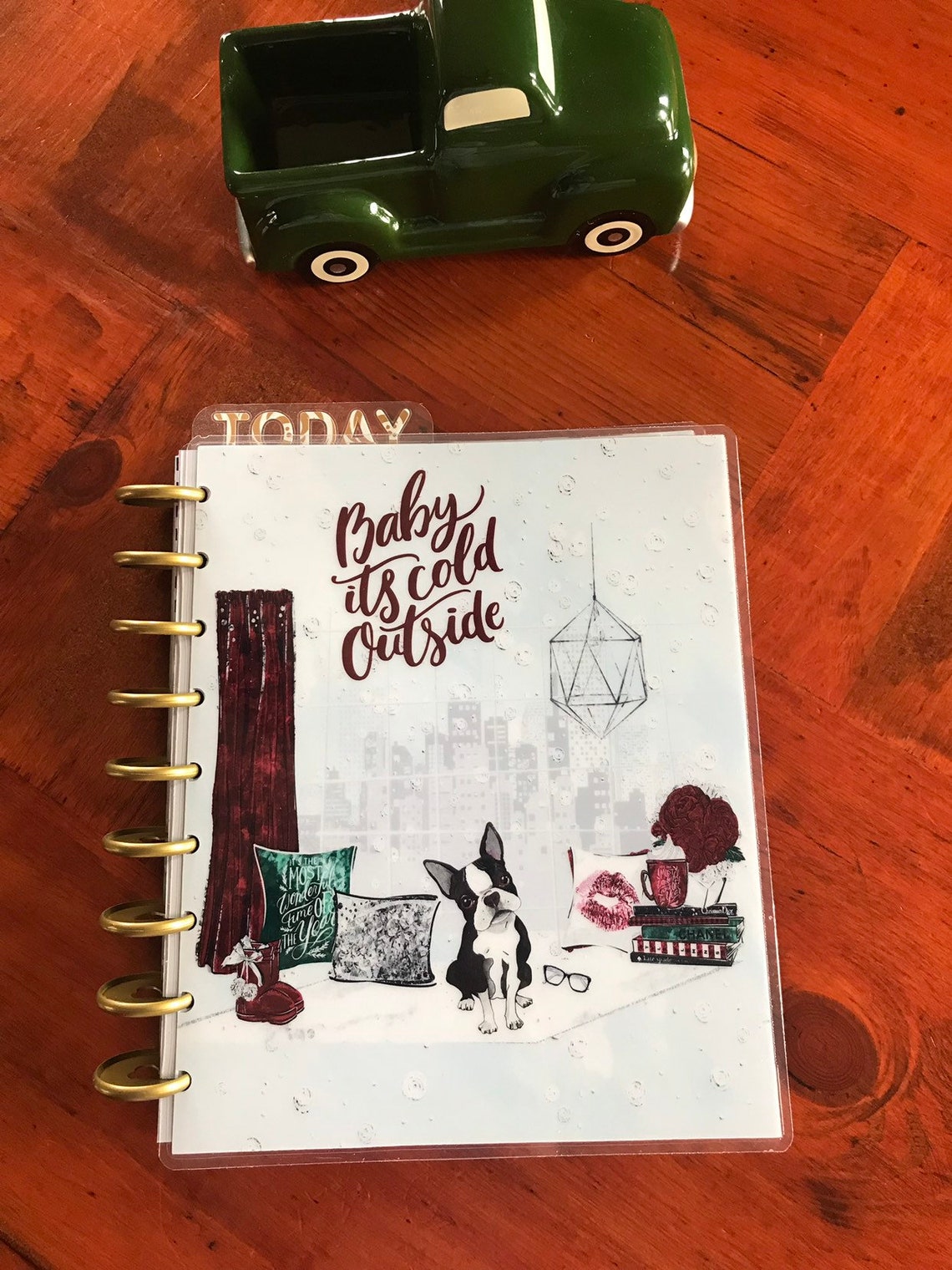 Winter Planner Covers. Baby Its Cold Mini and Classic Happy Planner ...