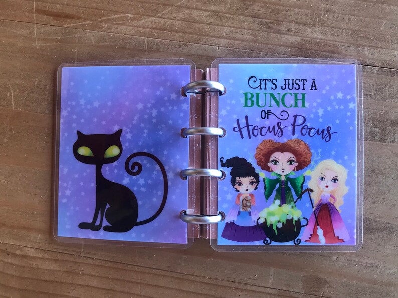 Hocus Pocus Halloween Planner Covers. Mini and Classic Happy Planner ...