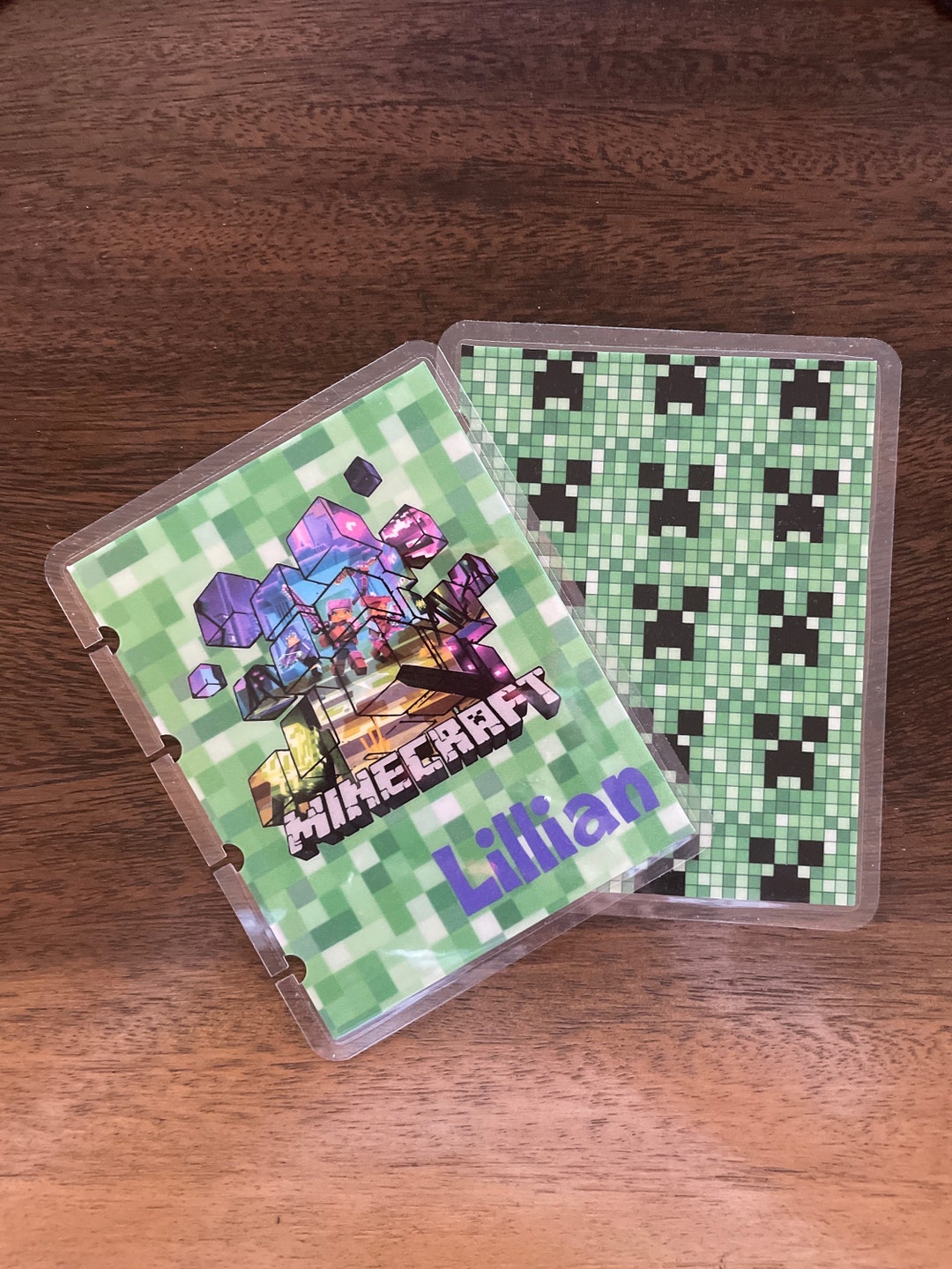 Minecraft Planner Girl Covers. Available Micro Mini and - Etsy