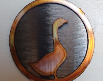 Metal goose | Etsy