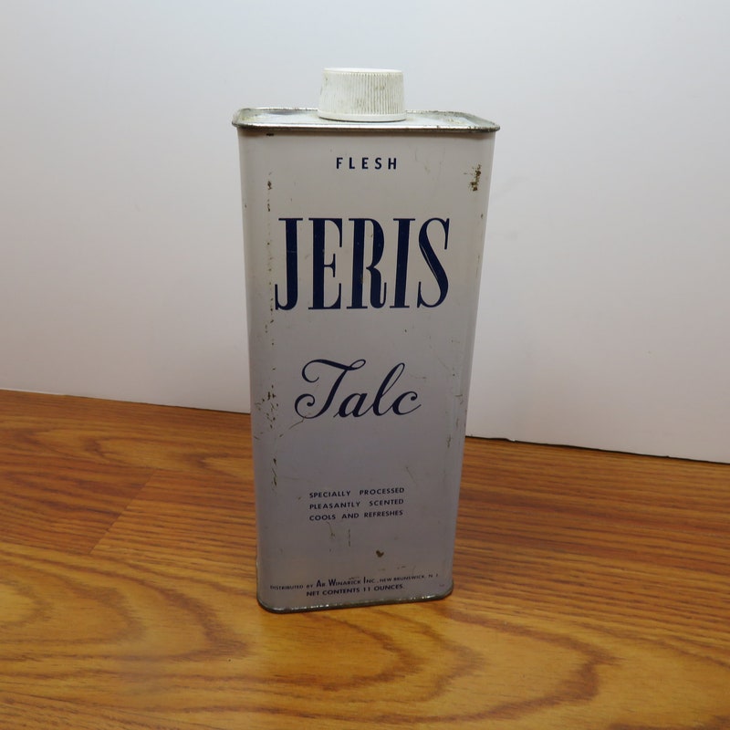 Vintage Talc Tin - Etsy