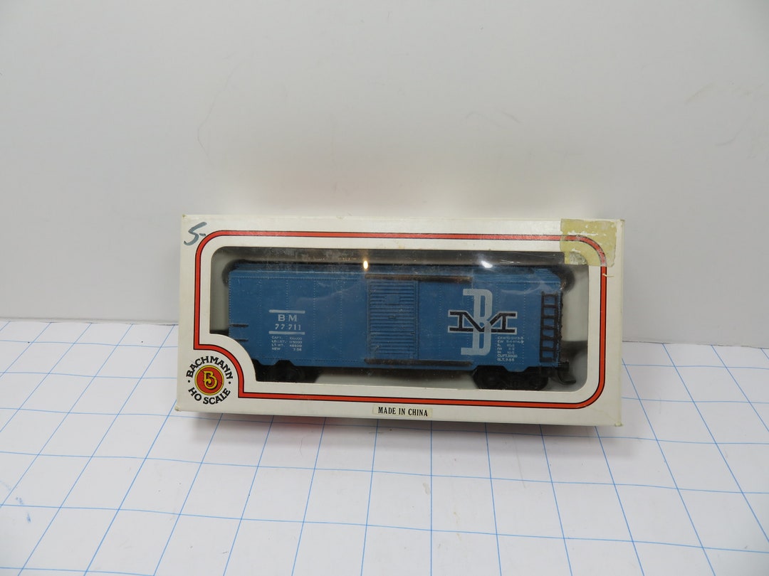 MH 267 HO Bachmann B M Box Car 77711 Vintage Like New - Etsy
