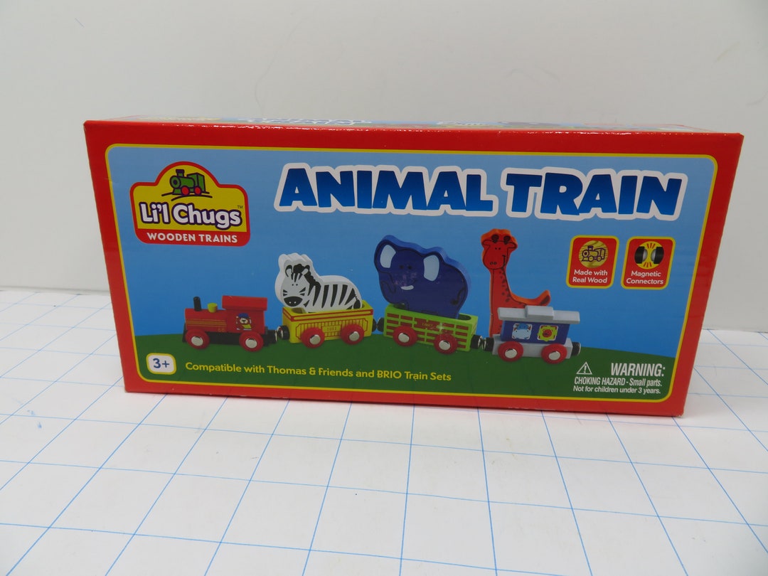 MH 292 Li'l Chugs Animal Train (7) Piece - Brand New Old Stock - Etsy