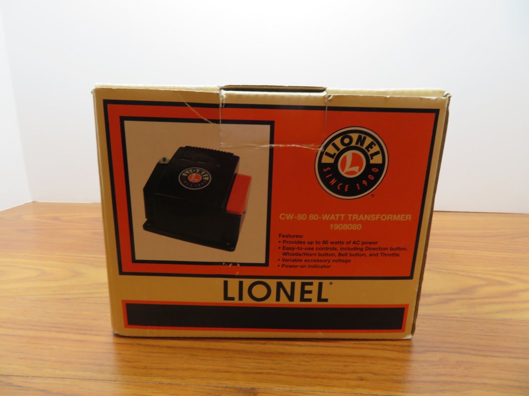 T 357 O Gauge Lionel CW-80 Transformer Brand New Old Stock in the Box ...