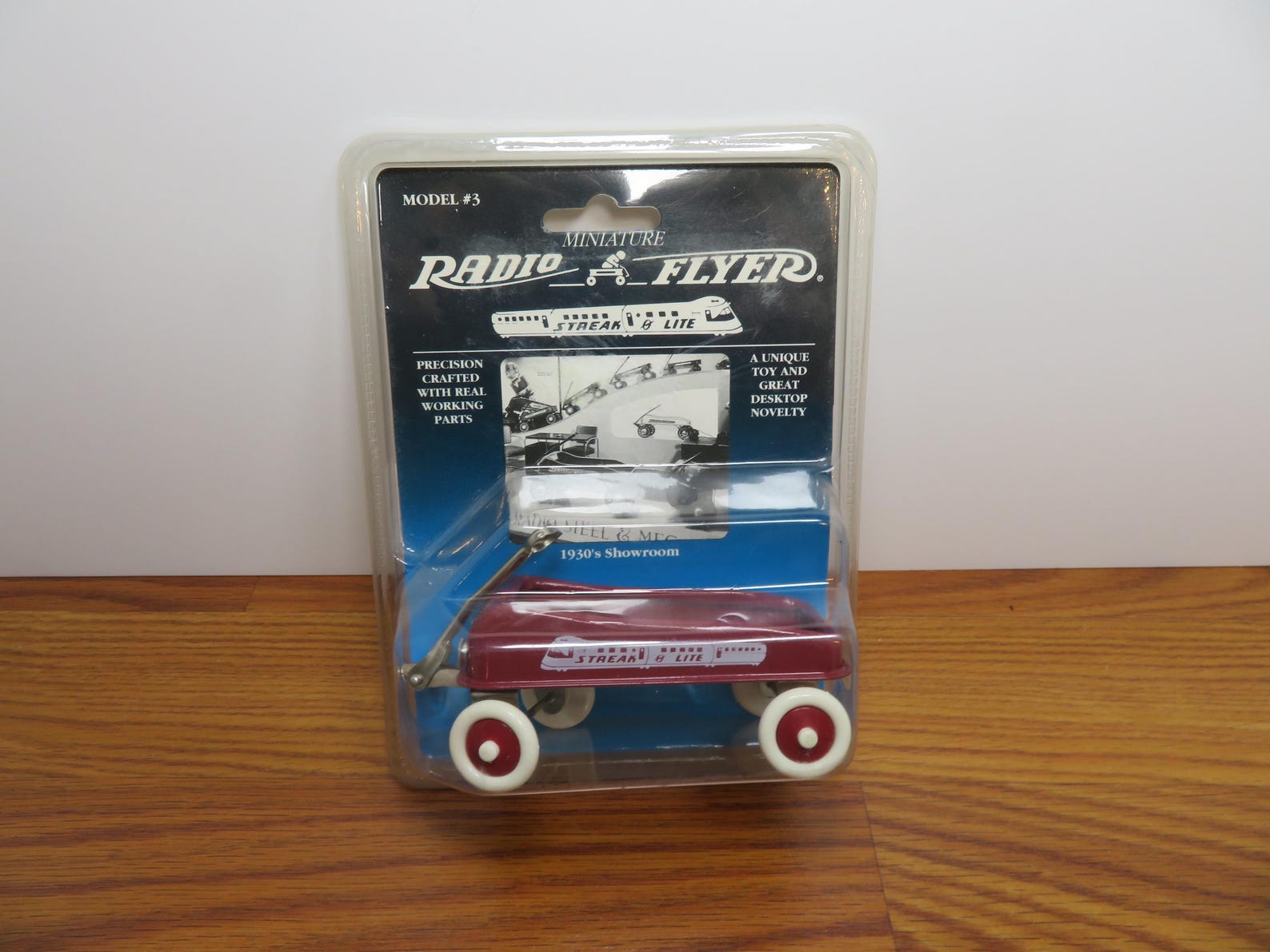 F 170 Vintage 1994 Radio Flyer Streak - O - Lite Metal Wagon Model # 3 ...