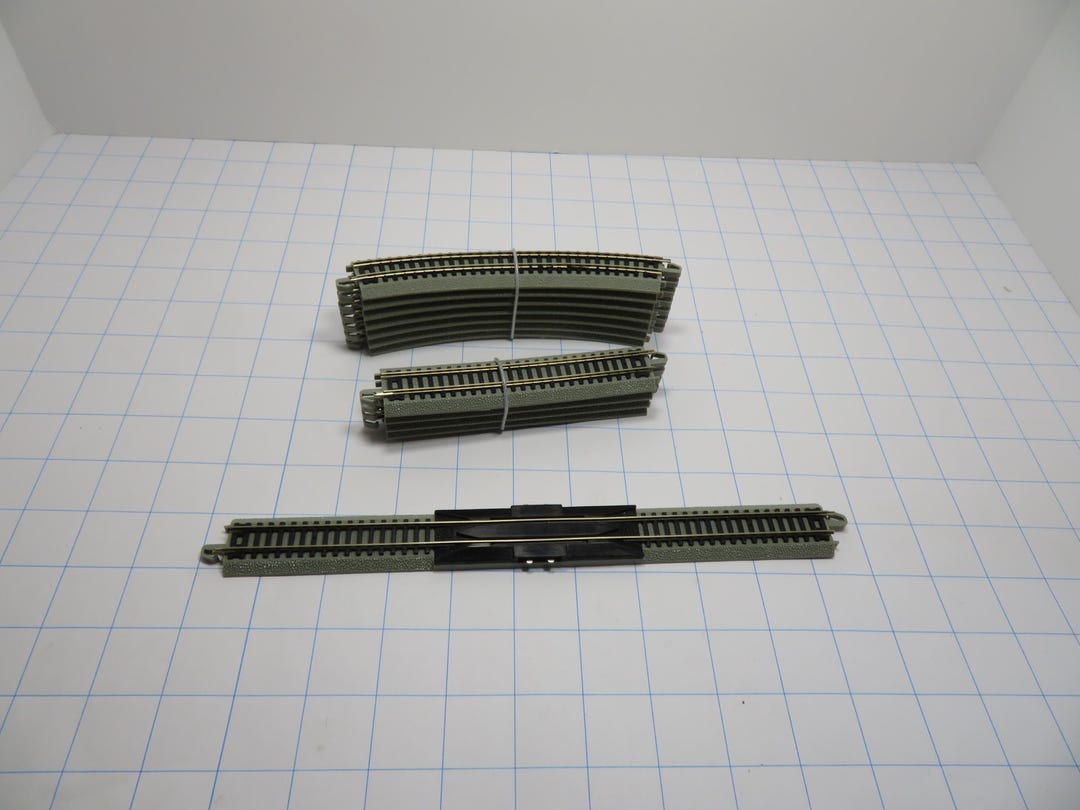 P 297 N Gauge Bachmann EZ Track Nickel Silver 11 1/4 Curves (7 ...