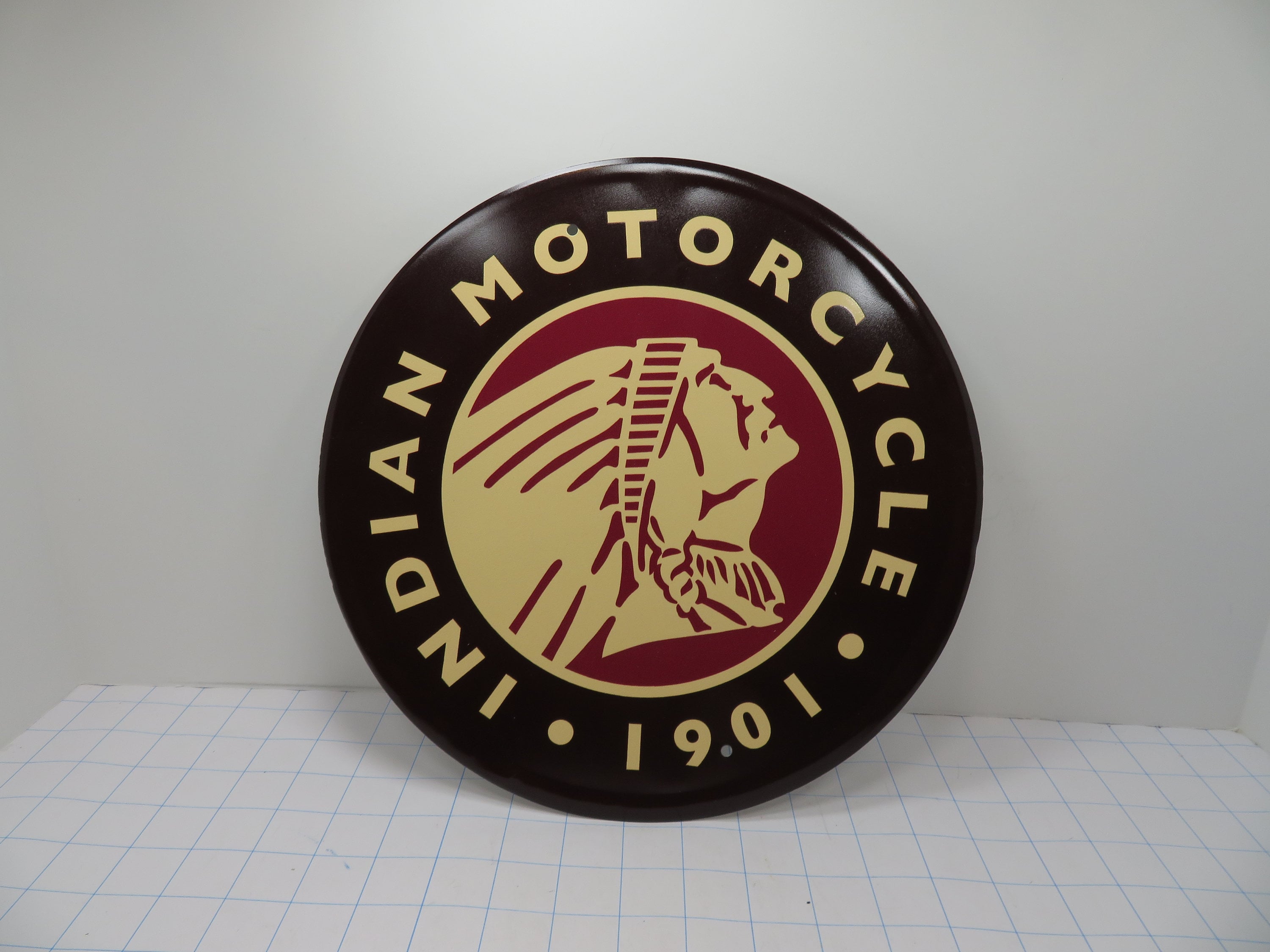 Indian Motorcycle Logo Round
