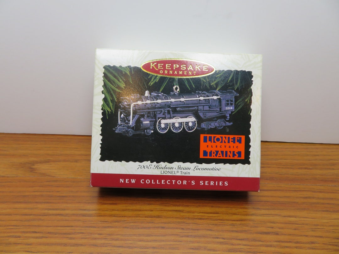 H 812 Lionel 700 Hudson Steam Locomotive 1996 Die Cast Ornament New Old ...