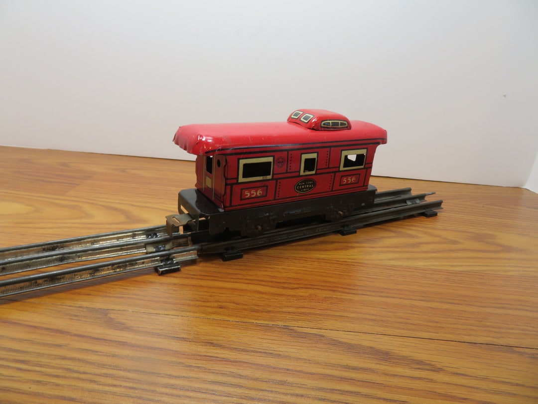 T 49 O Gauge Marx New York Central Metal Caboose 556 Nice Shape 1950 - Etsy