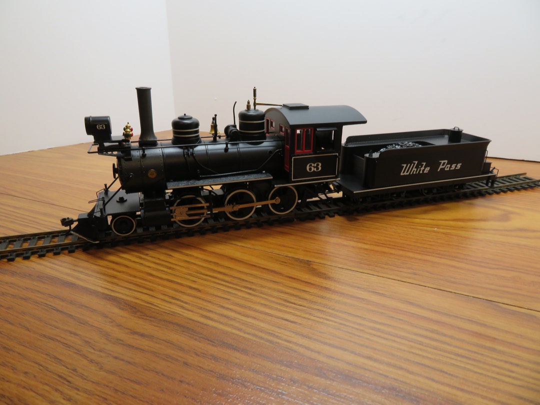 T 304 HO On30 Backmann White Pass & Yukon 63 Steam Engine 2-6-0 With ...