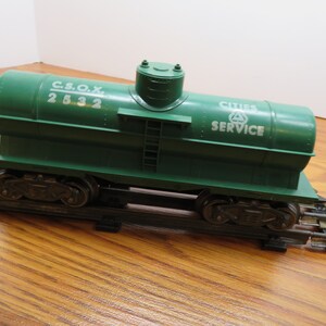 H 679 O Gauge Marx Tank Car CSOX 2532 Post War Great Shape - Etsy