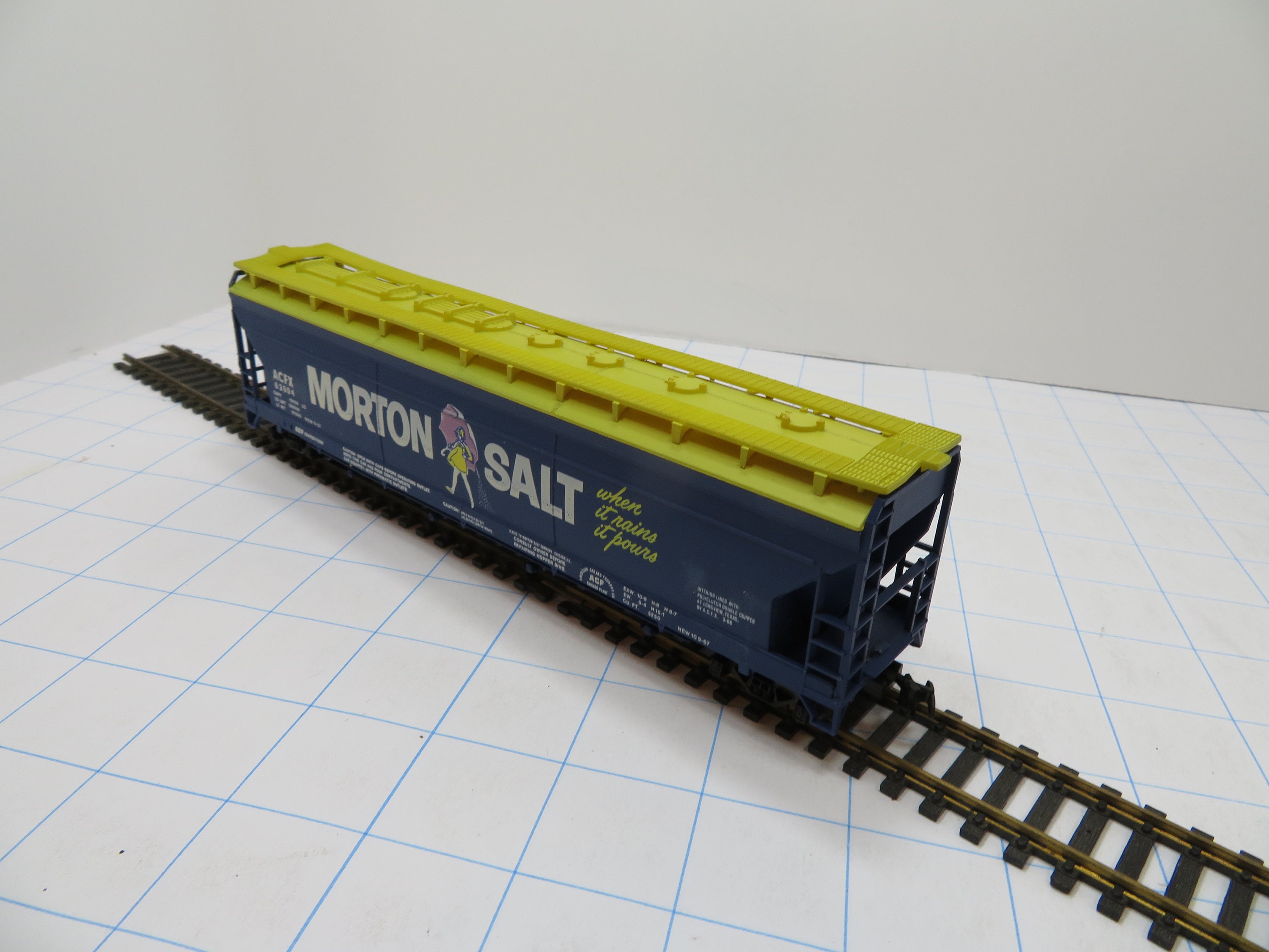 H 250 HO Tyco Morton Salt Billboard Hopper Advertising Car 62004 ...