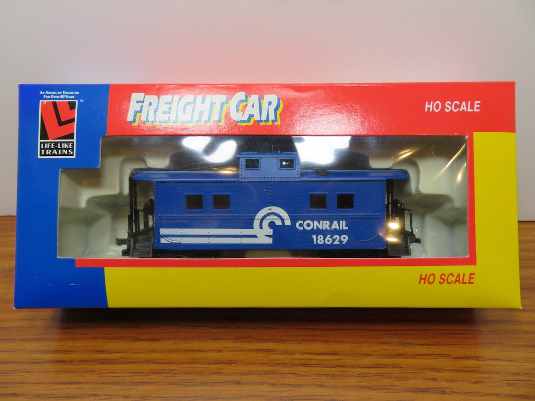 MH 863 HO Life-like # 8535 Caboose Conrail 18629 Well Weighted 1990 Brand New Old Stock - Etsy