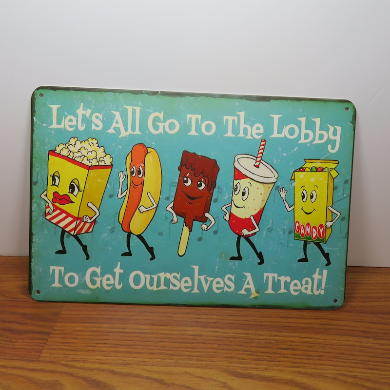 Vintage Lobby Sign - Etsy