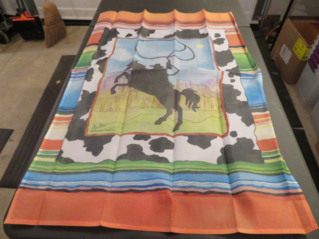 Western Cowboy Flag Brand New Old Stock - Etsy